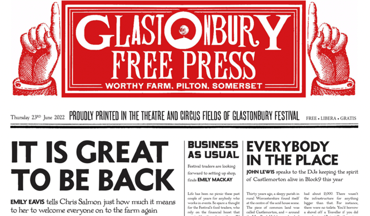 Glastonbury Free Press: Η εφημερίδα του Φεστιβάλ Γκλάστονμπερι ...