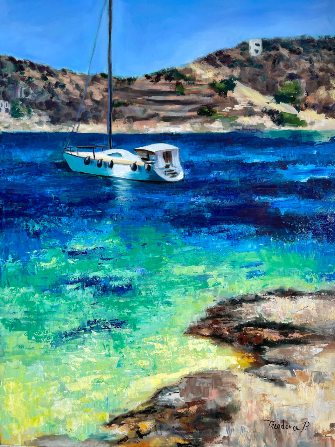 Θεοδώρα Παύλου - Hyaline sea: Έκθεση ζωγραφικής στη Δημοτική Πινακοθήκη ...